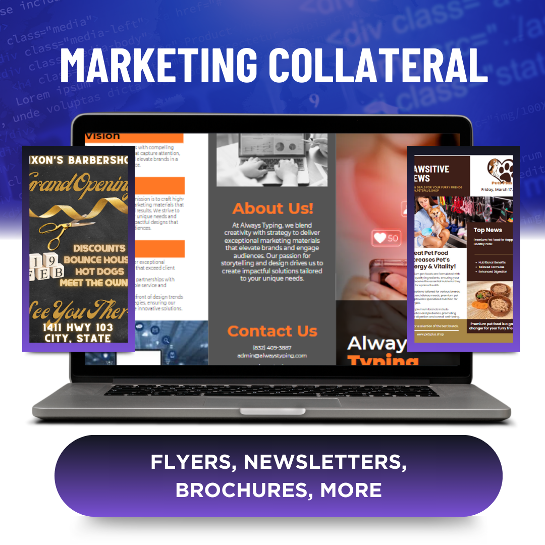 Marketing Materials That Make an Impact - Your Vision, Our Expertise